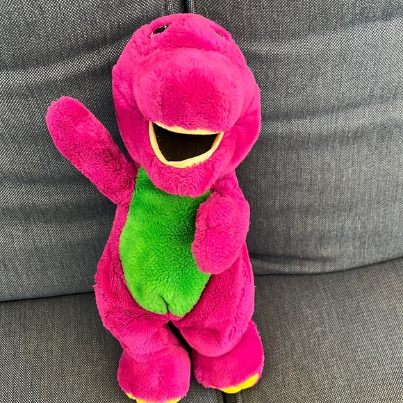 Toys | Vintage Stuffed Barney The Dinosaur | Poshmark